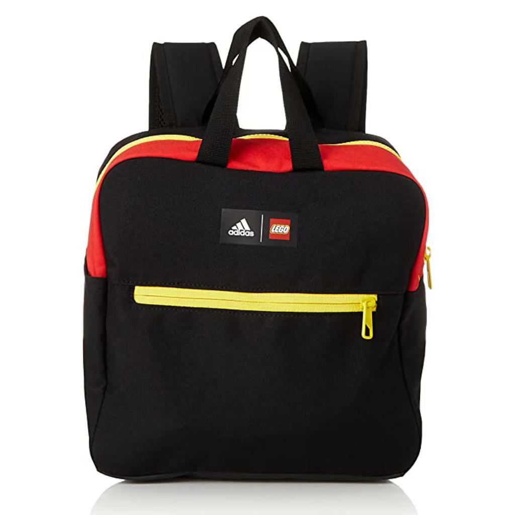 【💥日本直送 】 Adidas x LEGO 兒童背包 背囊 雙肩包 背包 黑色 經典配色