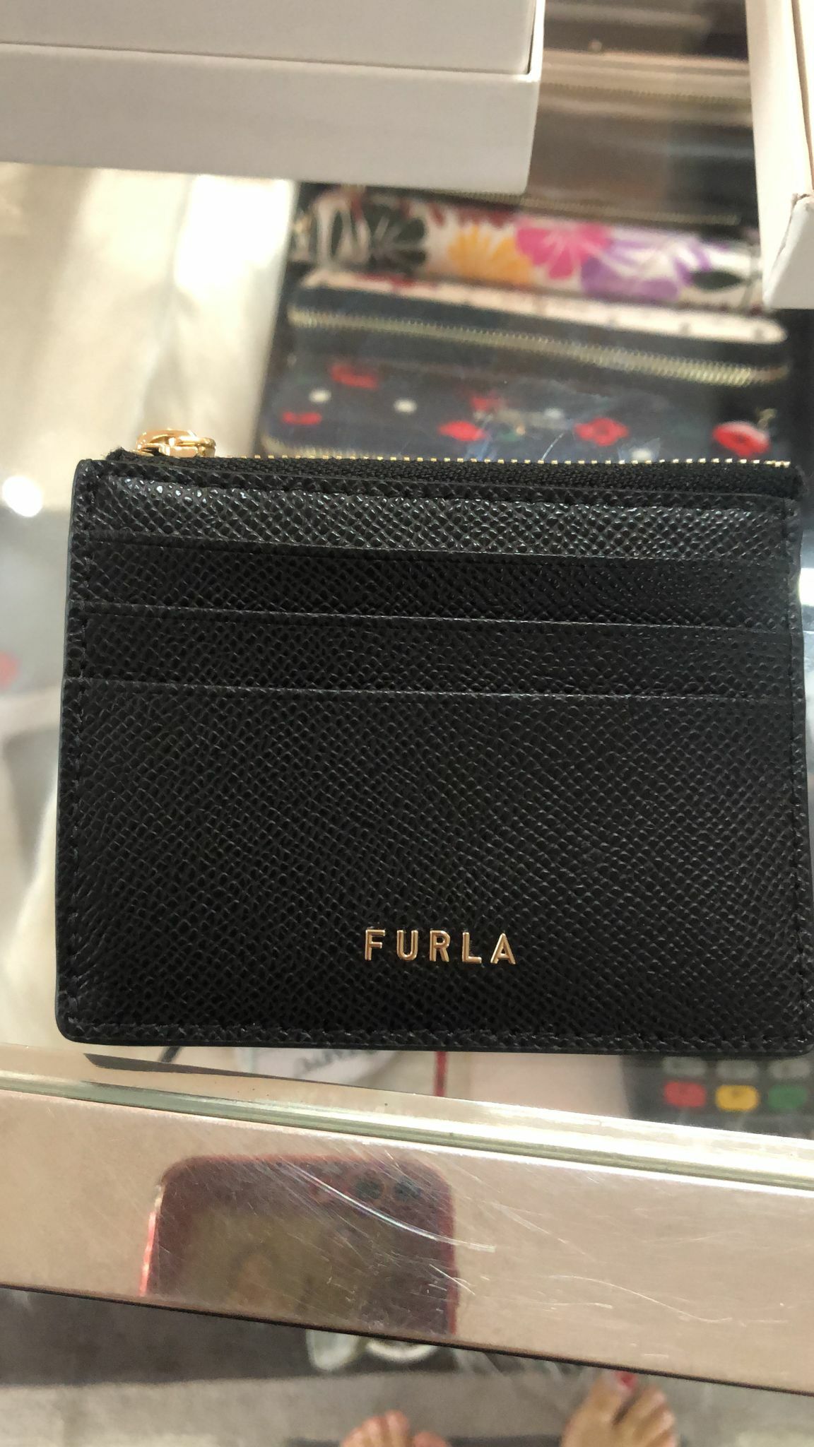 [S] FURLA 1056893 FURLA BABYLON CARD CASE,NERO, 8050597093161 (F965)