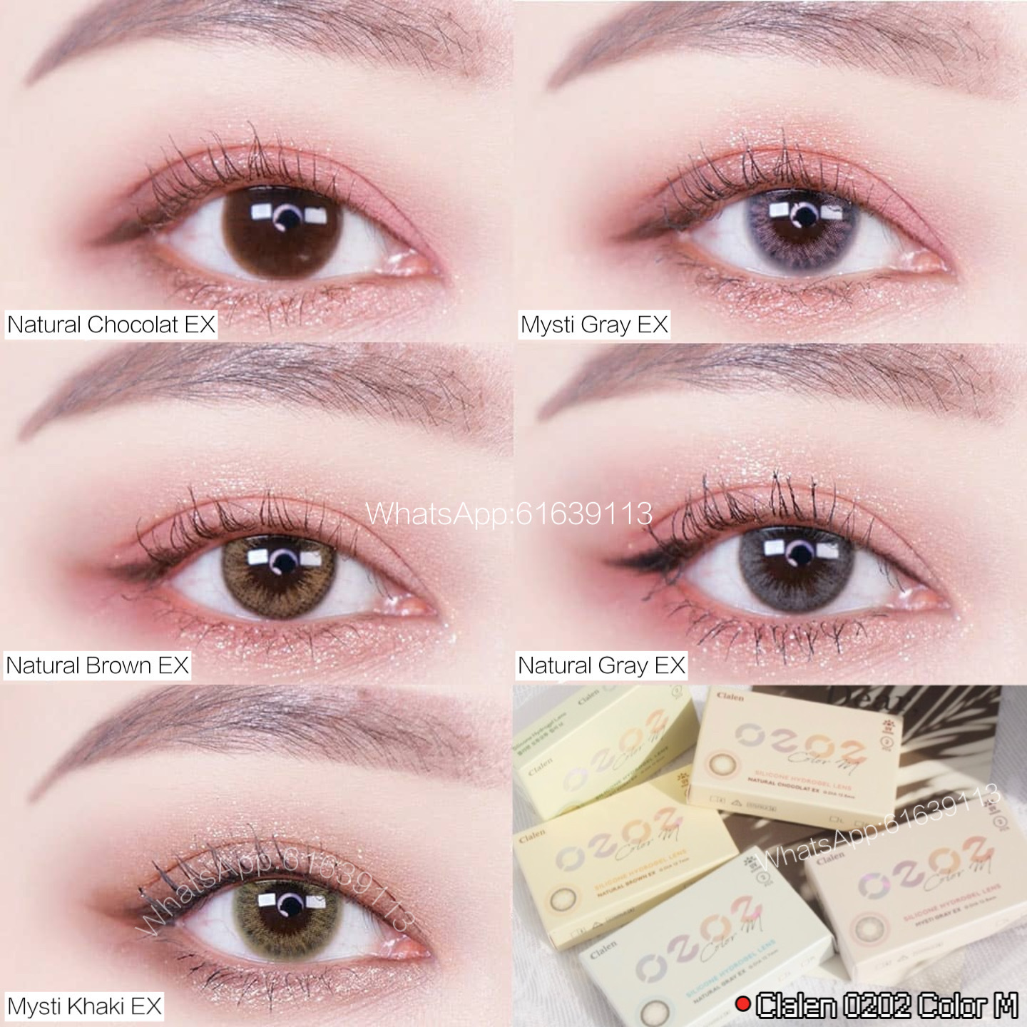 Clalen O2O2 Color M Month 2P