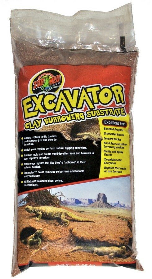 Zoo Med Excavator® Clay Burrowing Substrate 15 lbs~20 l