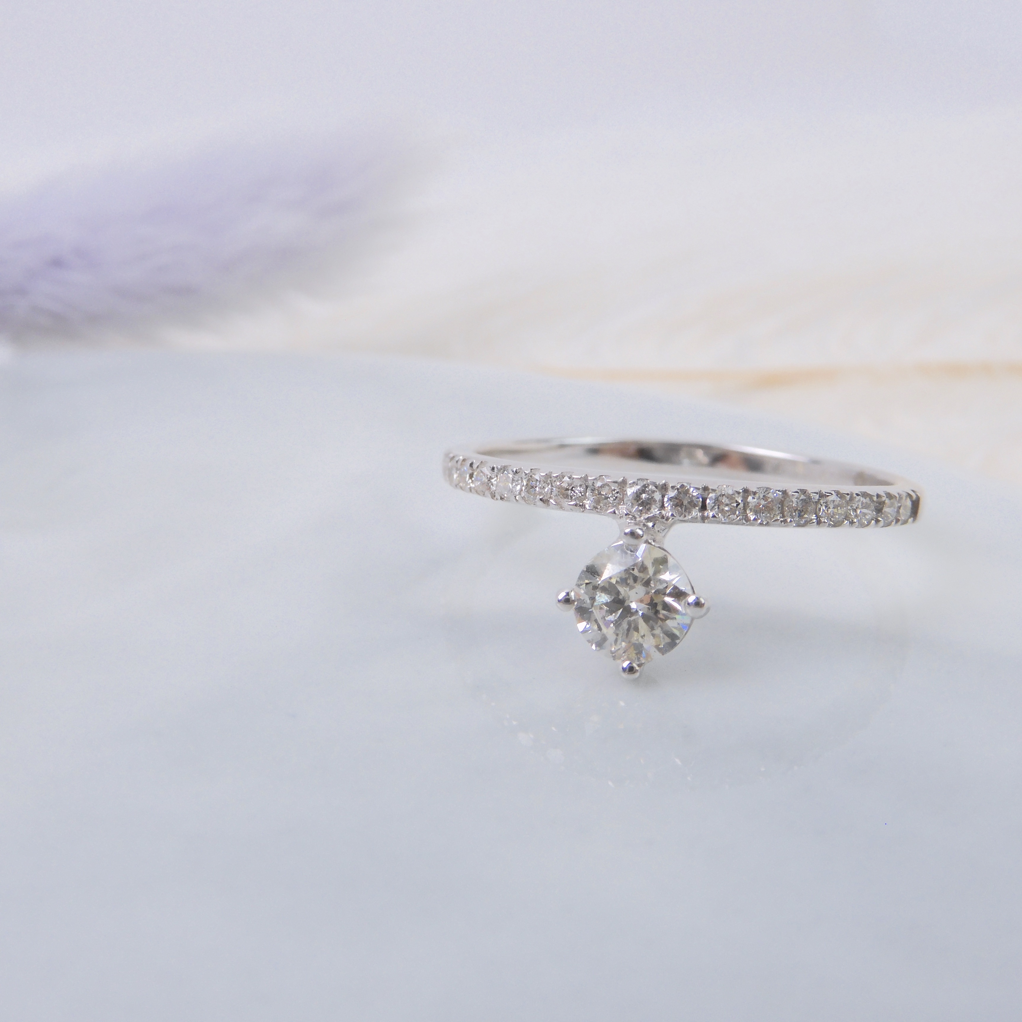 Aloha Jewellery | 18K金 0.5ct 鑽石戒指