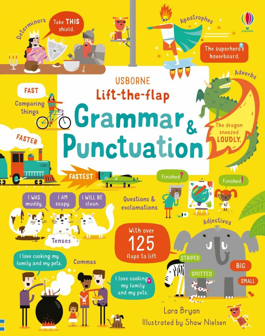 Usborne Lift-the-Flap: Grammar and Punctuation