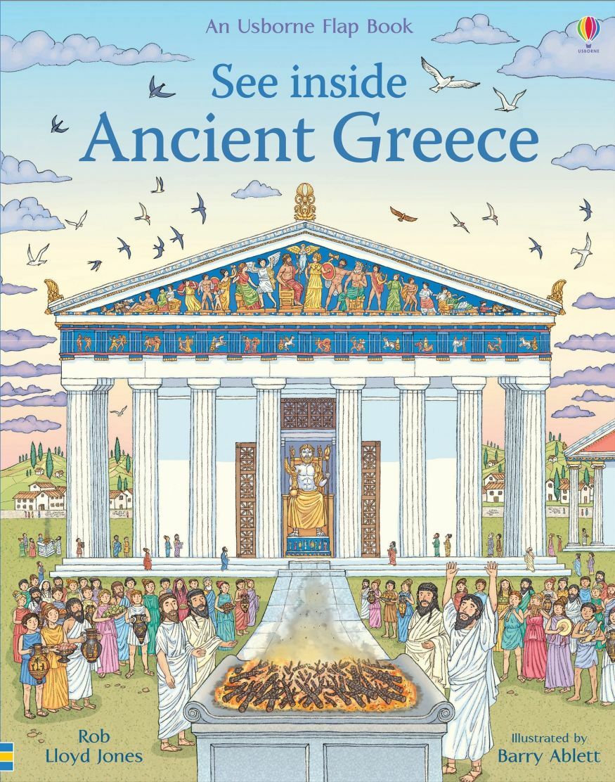 Usborne Flap Book: See Inside Ancient Greece