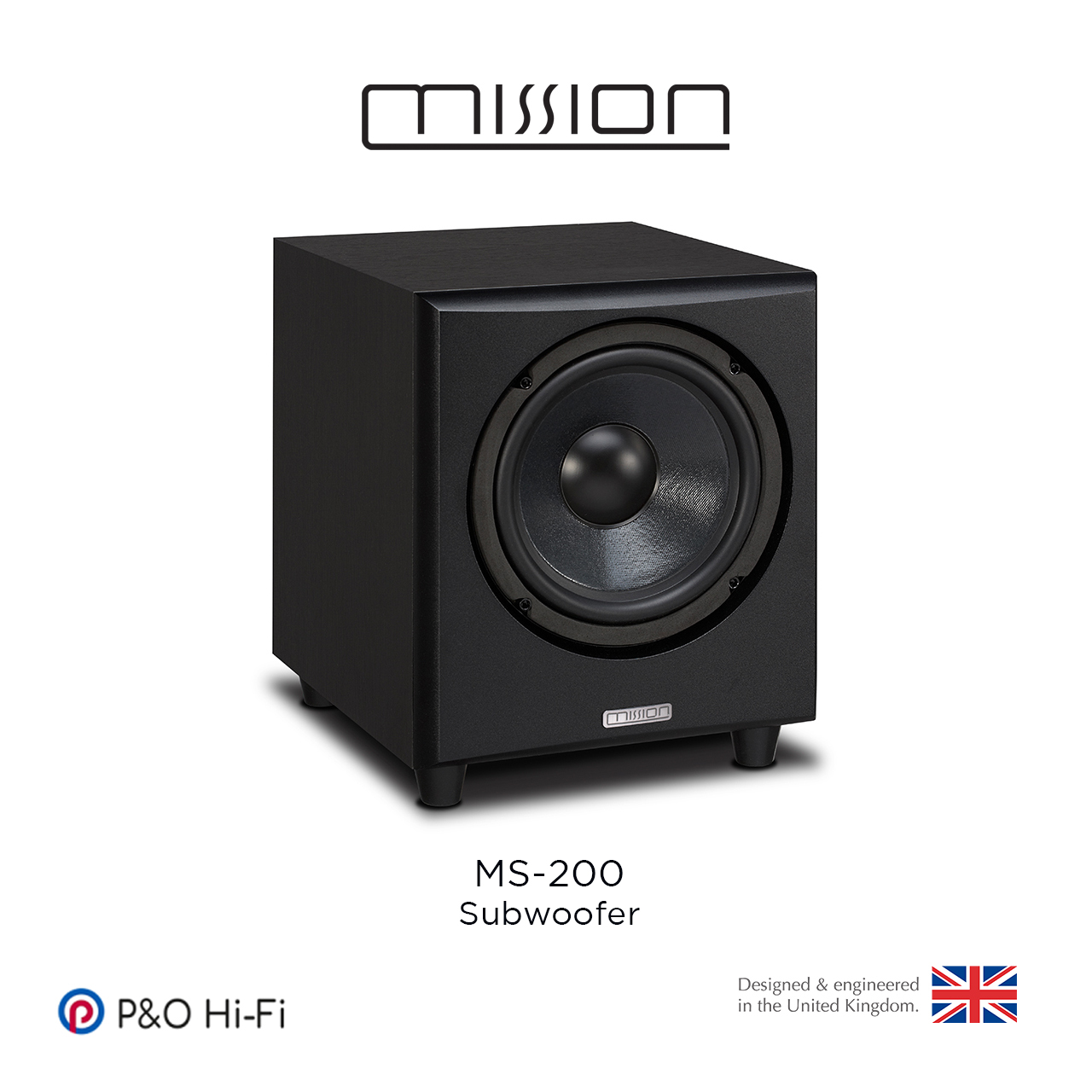 Mission MS-200 10吋超低音喇叭