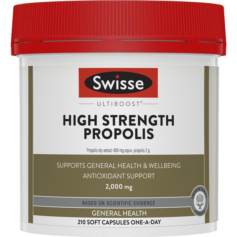 Swisse High Strength Propolis 高濃度蜂膠 軟膠囊 2000mg x 210粒