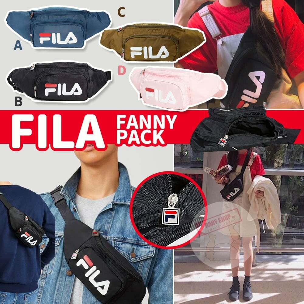 FILA Fanny Pack 腰包袋 藍色