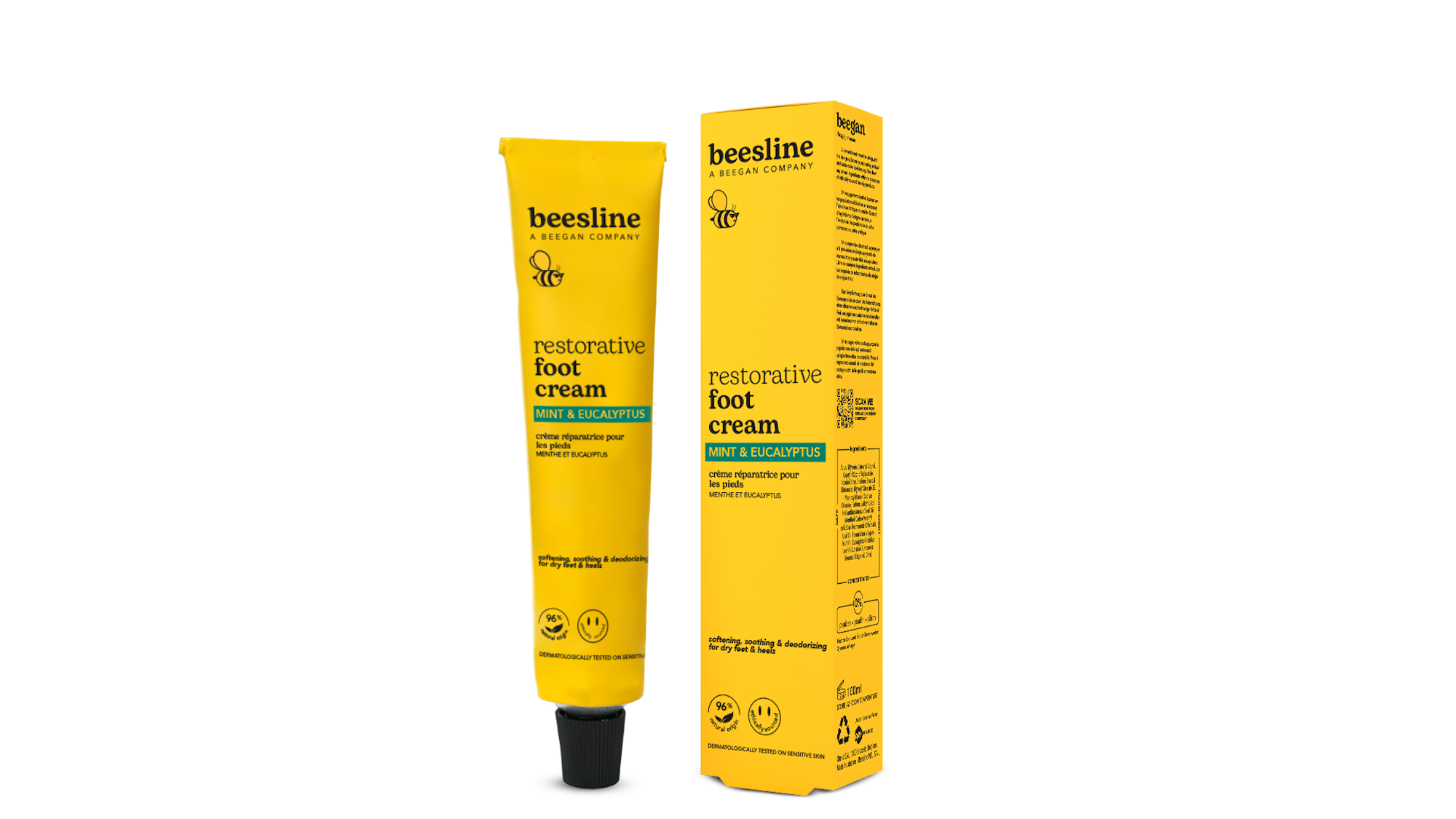 BEESLINE - Foot Cream - Mint & Eucalyptus(100g)