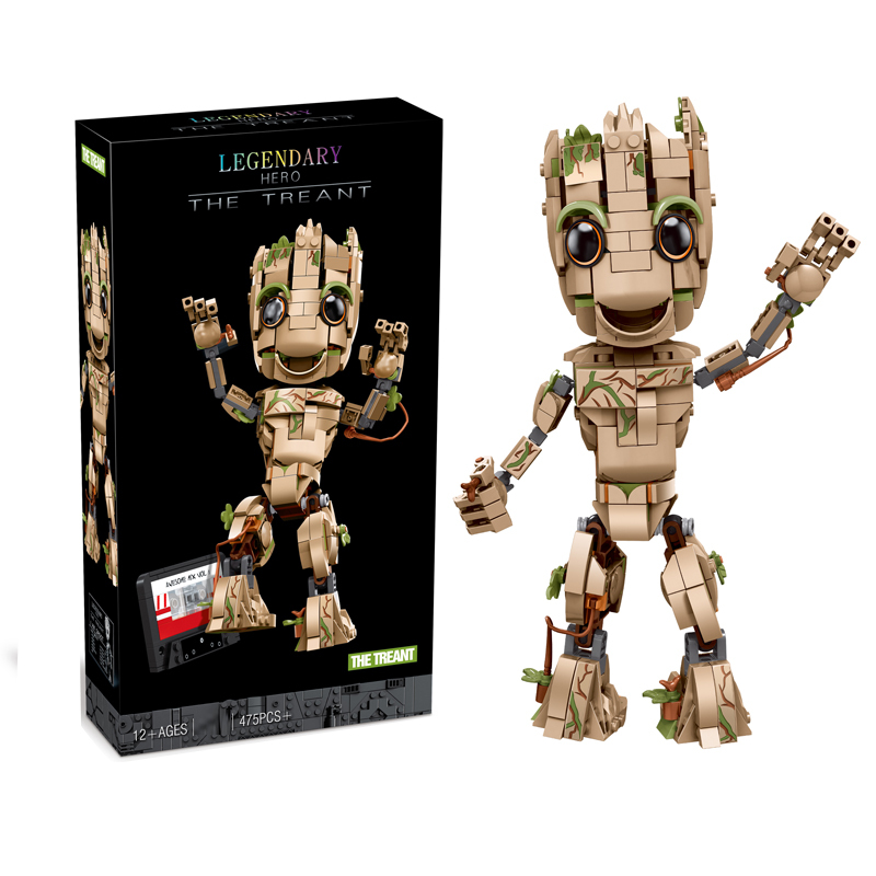 I am Groot Marvel Buildings Set Fit Lego