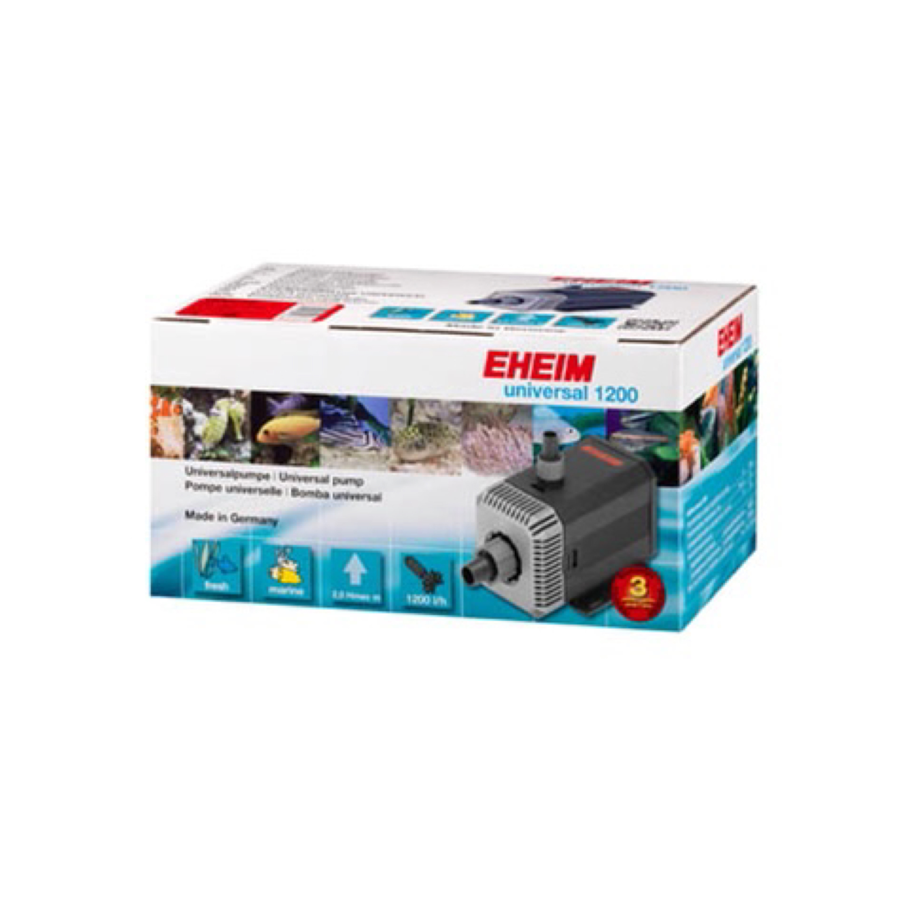 EHEIM Universal 1200 內外通用泵 28W # 1250119 德國製造
