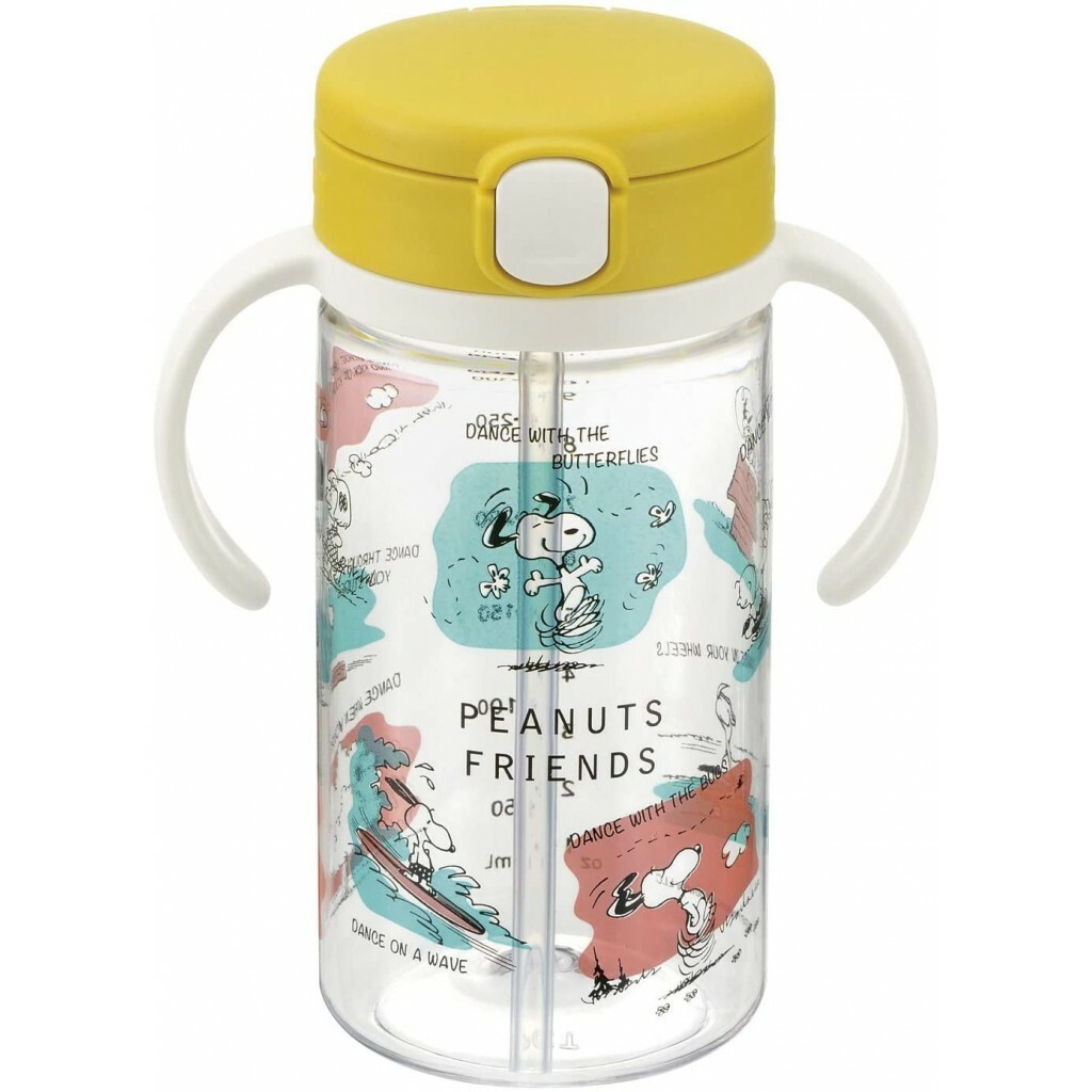 Richell Snoopy 吸管水杯 320ML 7M+