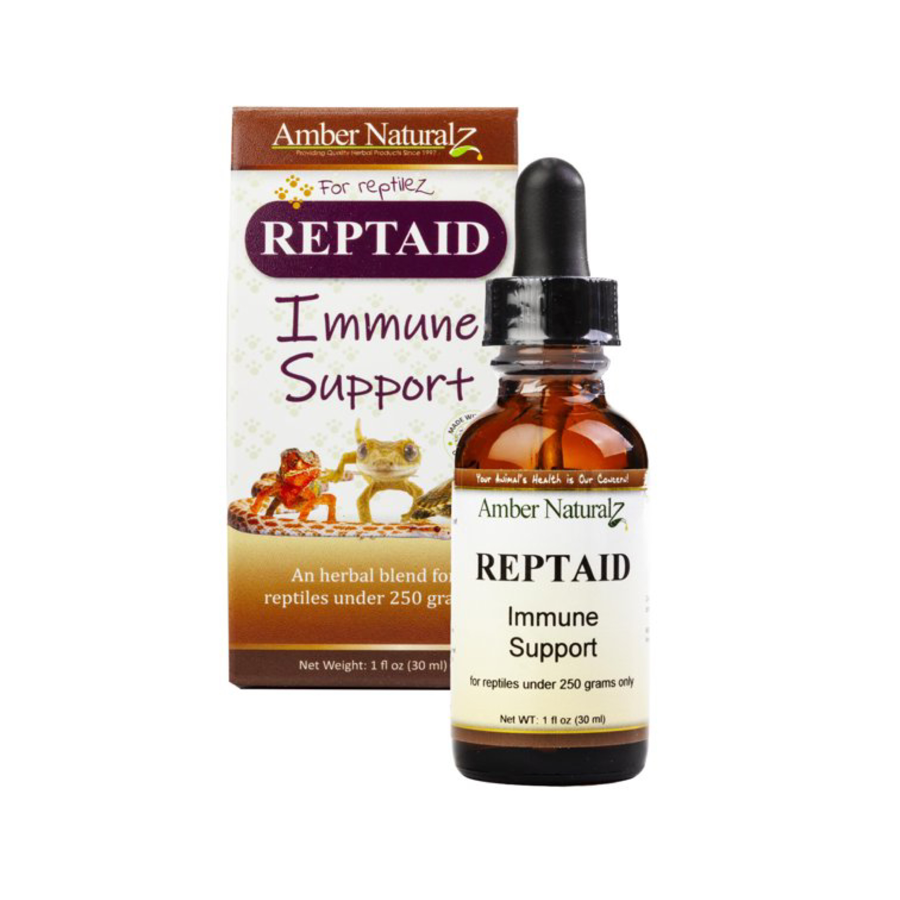 Amber Naturalz Reptaid XL 天然草本杜蟲及增強免疫系統劑 1oz (所有250g 以上