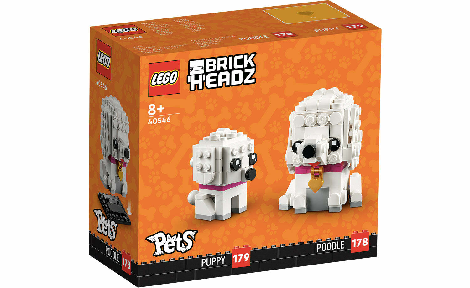 [飛米樂高積木磚賣店] LEGO 40546 BrickHeadz 貴賓狗