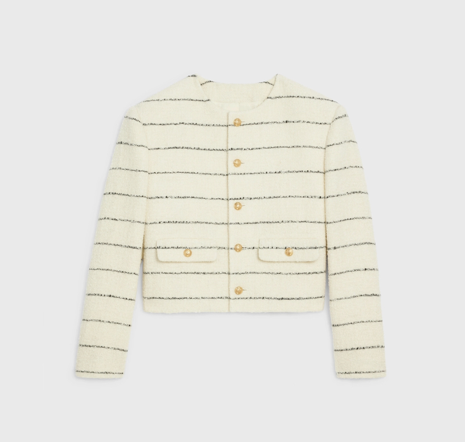 Celine “CHASSEUR” jacket in tweed