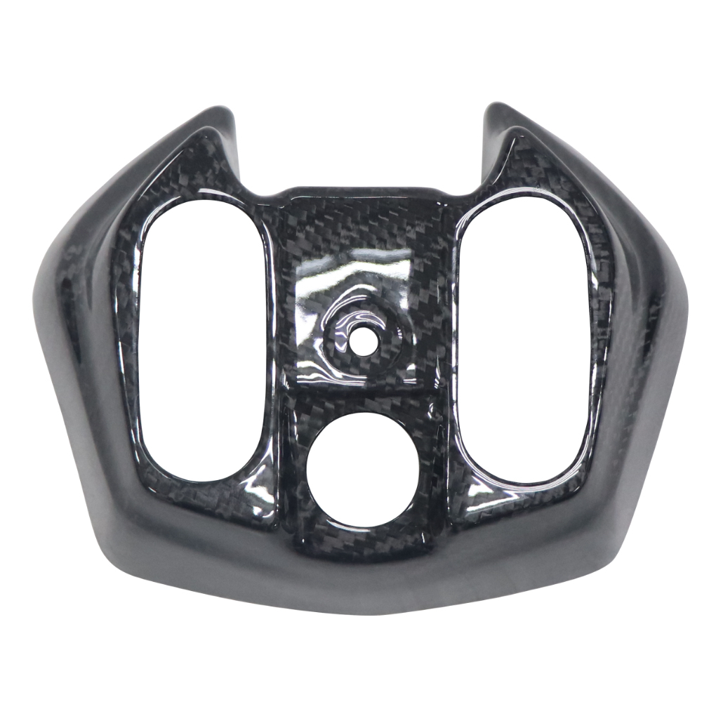 Carbon Fiber Handlebar Mount Lid Cover for Yamaha Zuma