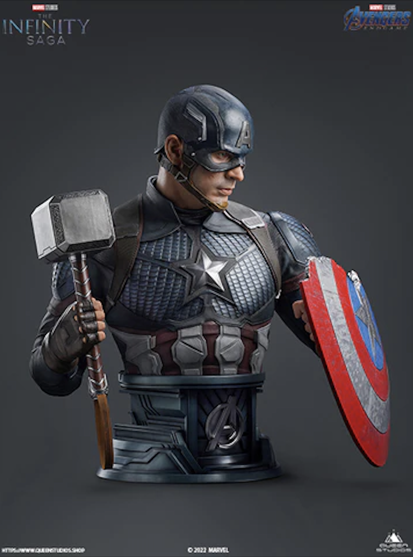 Captain America Life-size Bust