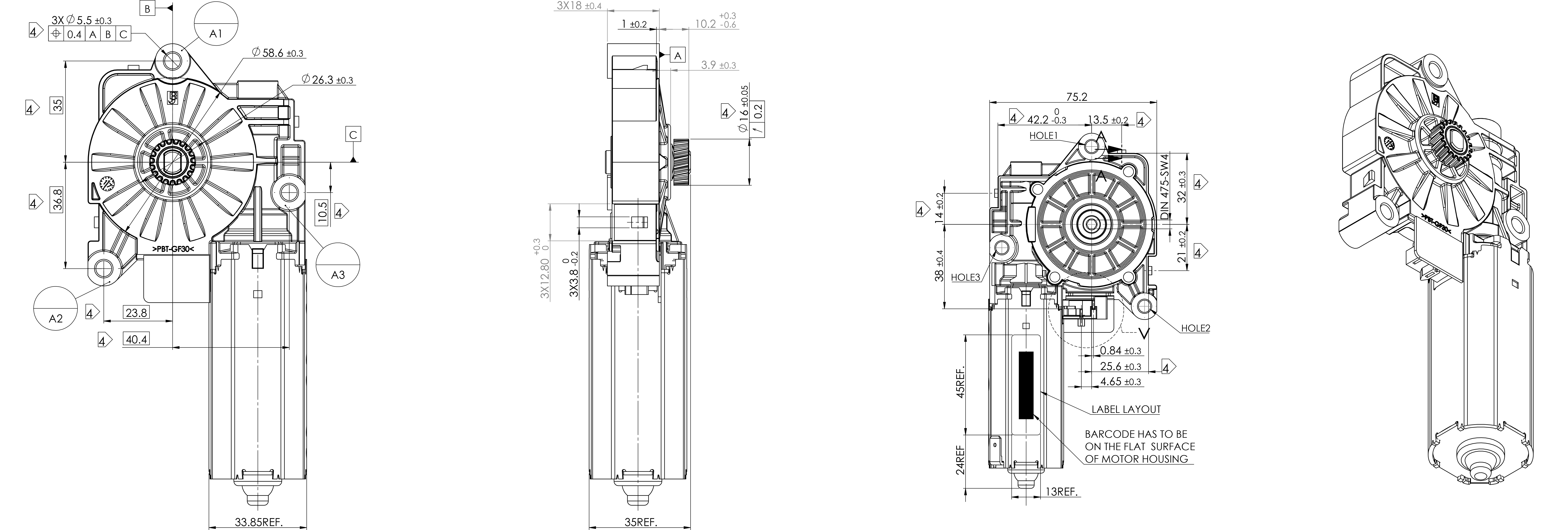 window lift and sunroof motor driver