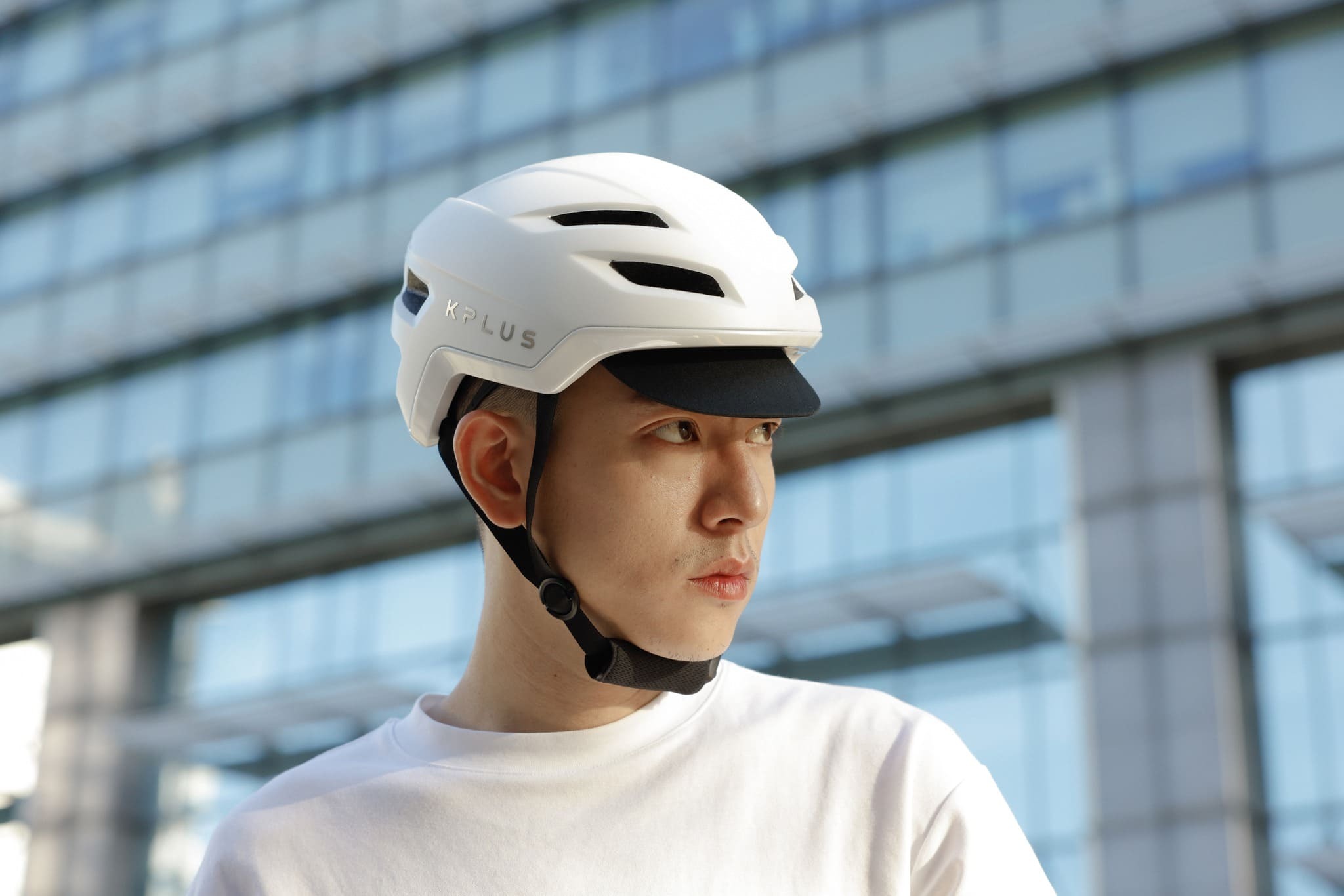 KPLUS RANGER Urban Helmet｜單車頭盔｜帽款造型｜LED警示燈｜
