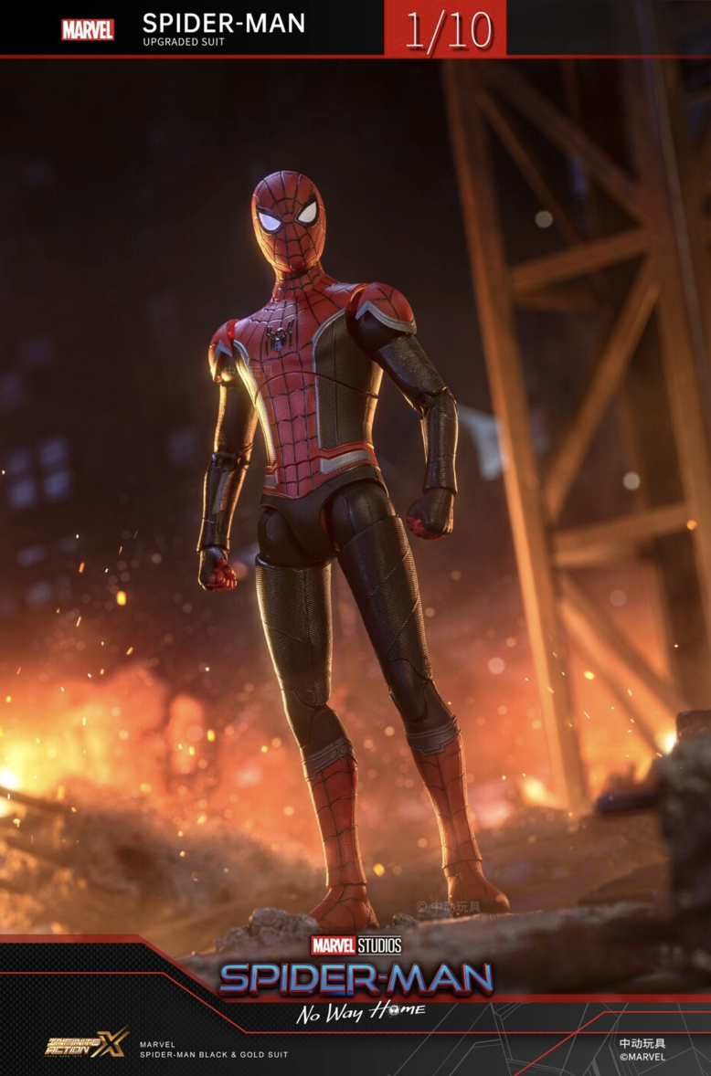 ZD Toys Spider-Man (Upgraded Suit) 1:10 Scale Collectib