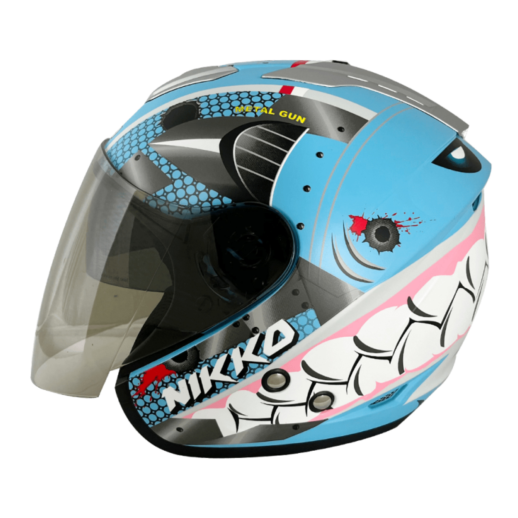 NIKKO N-557 #1 鯊魚 半罩安全帽｜安信騎士
