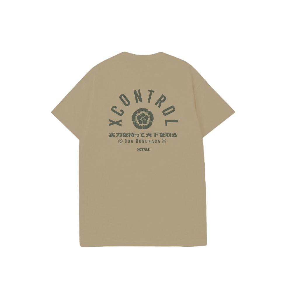 XCTRL 織田永樂通寶短T-卡其