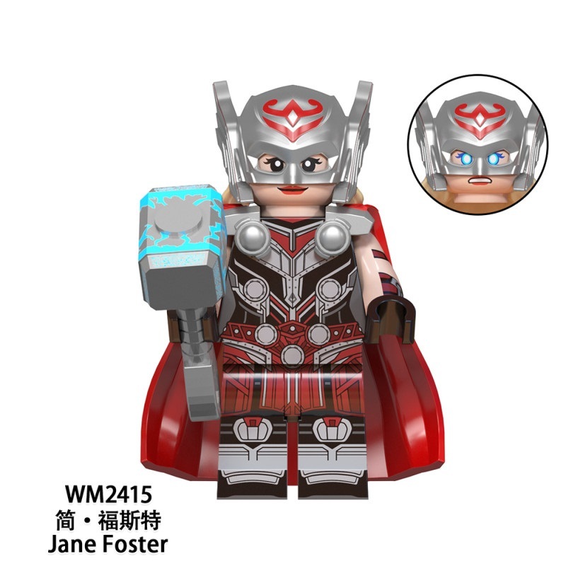 Mighty Thor Jane Foster Custom Minifigures Minifigs