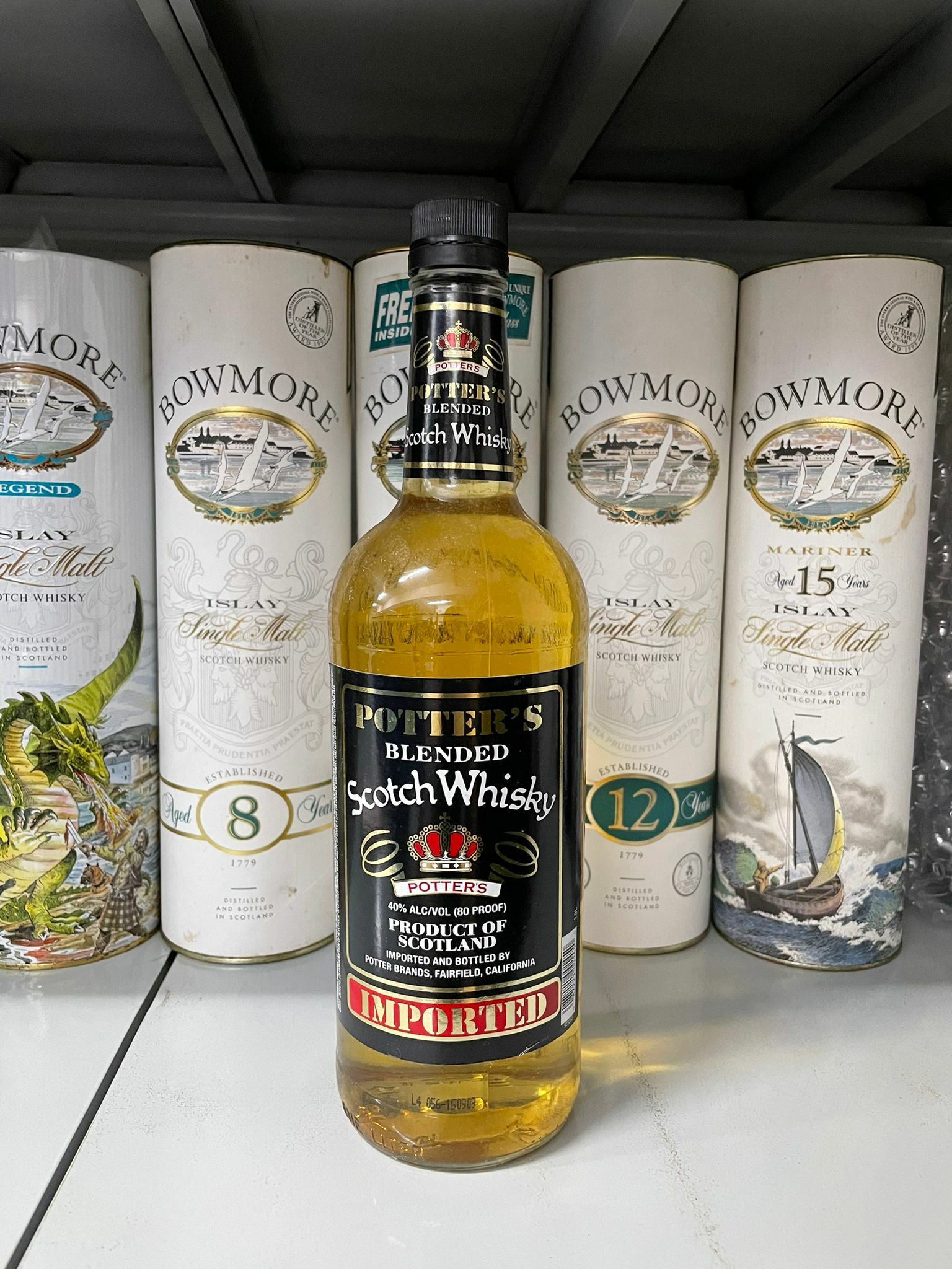 Potter’s Blended Scotch Whisky (Bottled in 2015) 40% 75