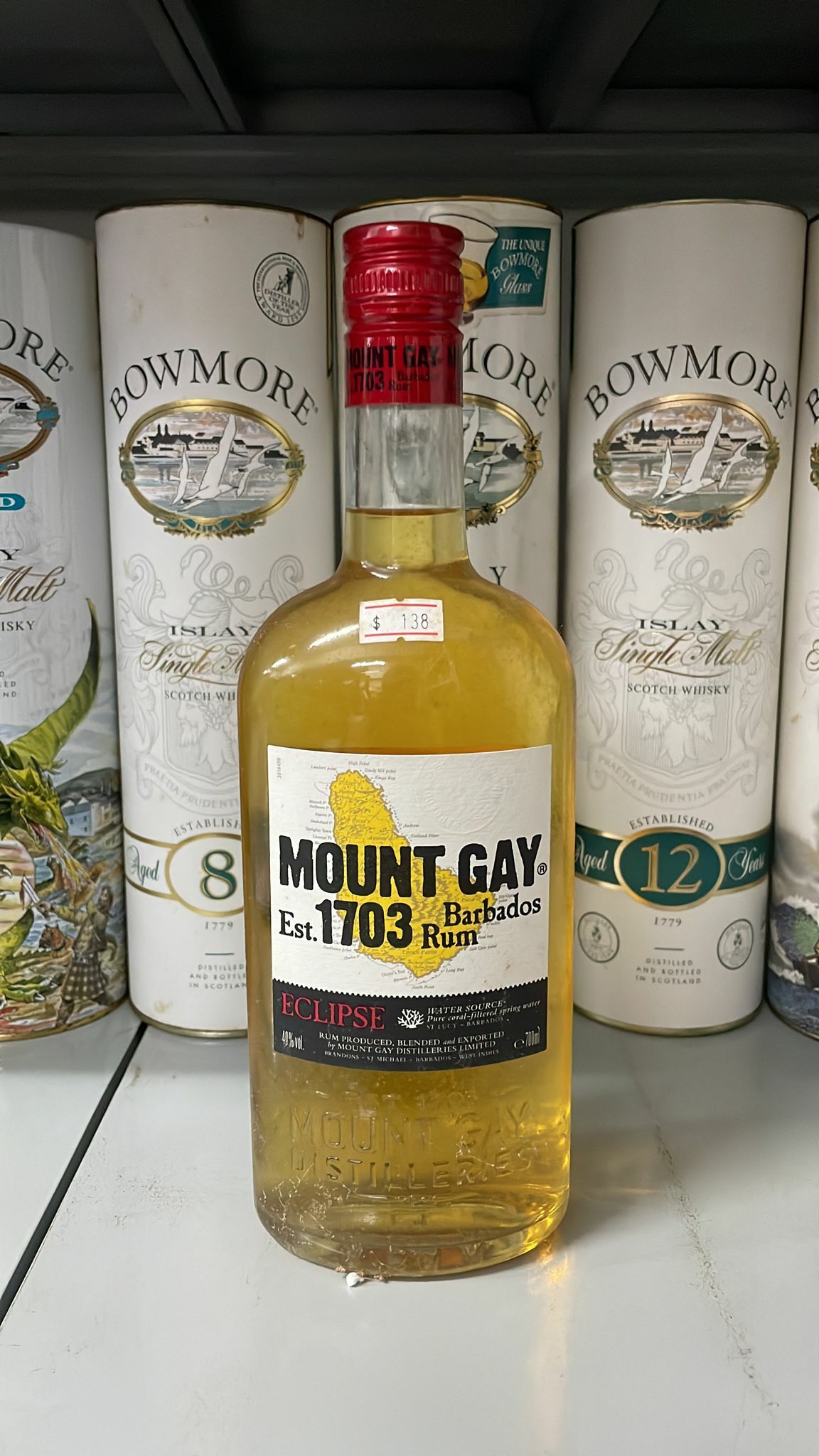 Mount Gay Eclipse Rum 40% 700ml