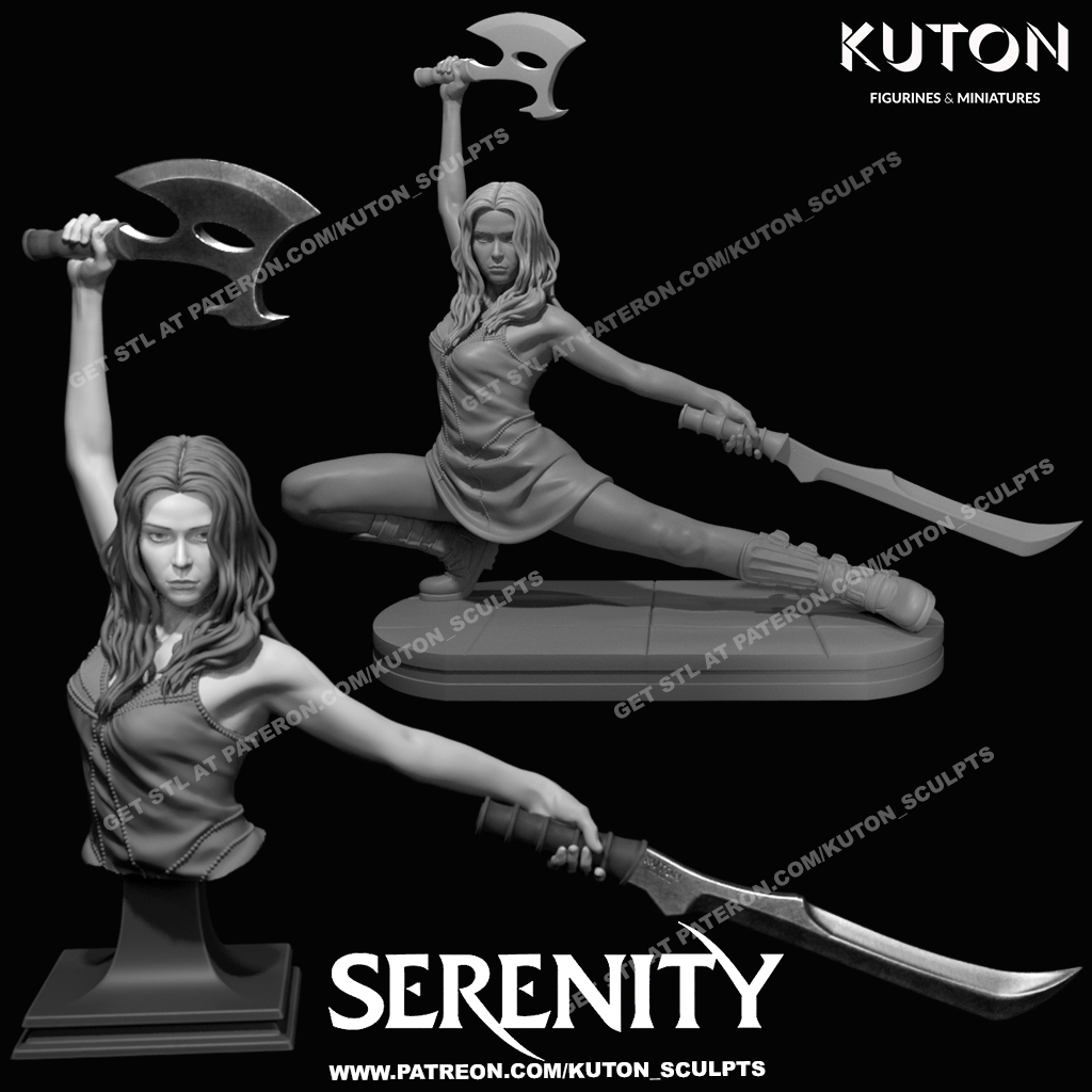 Kuton Sculpts - RIVER TAM ( 1/24 / Bust )