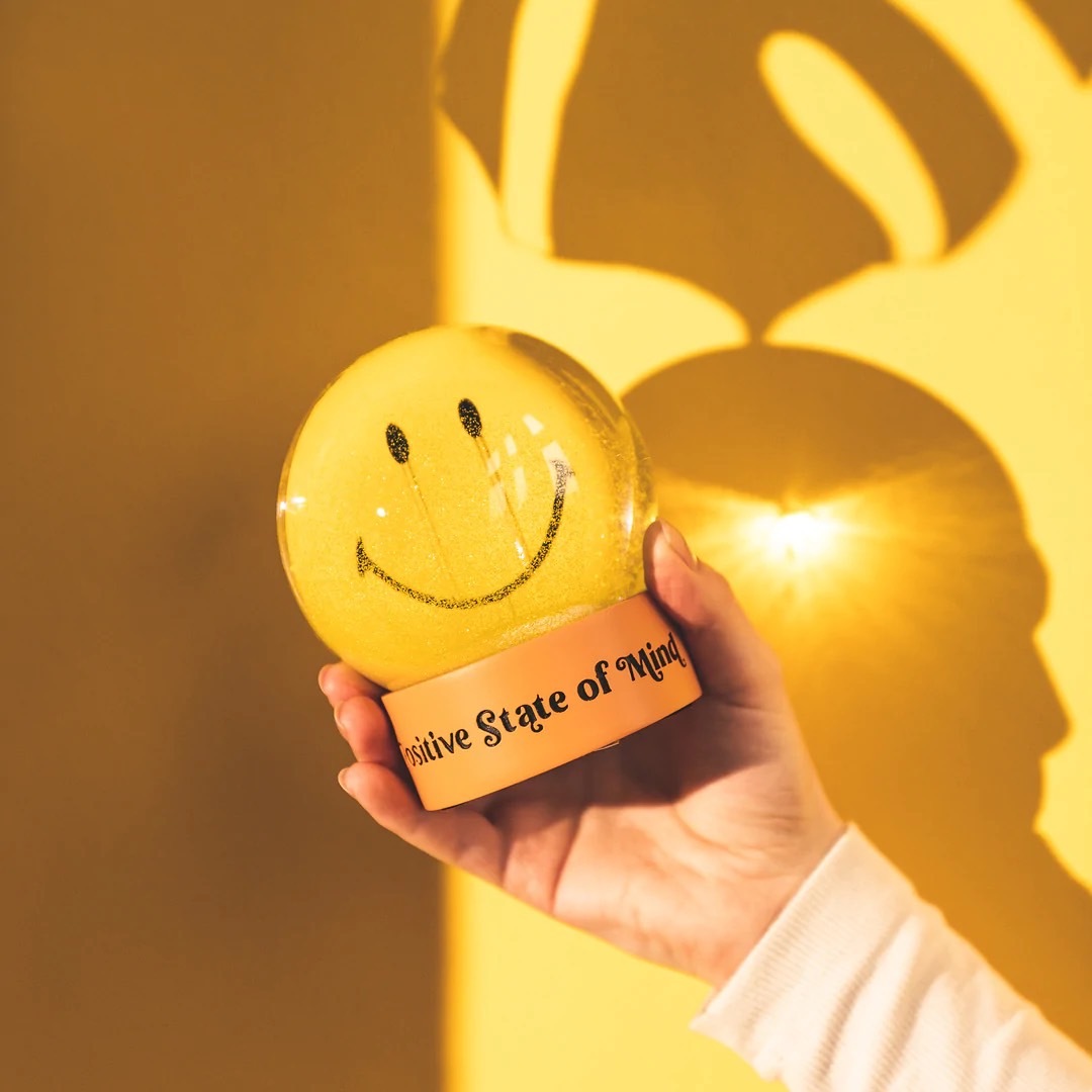 Donkey X SMILEY 50週年聯名款 造型水晶球 笑臉款