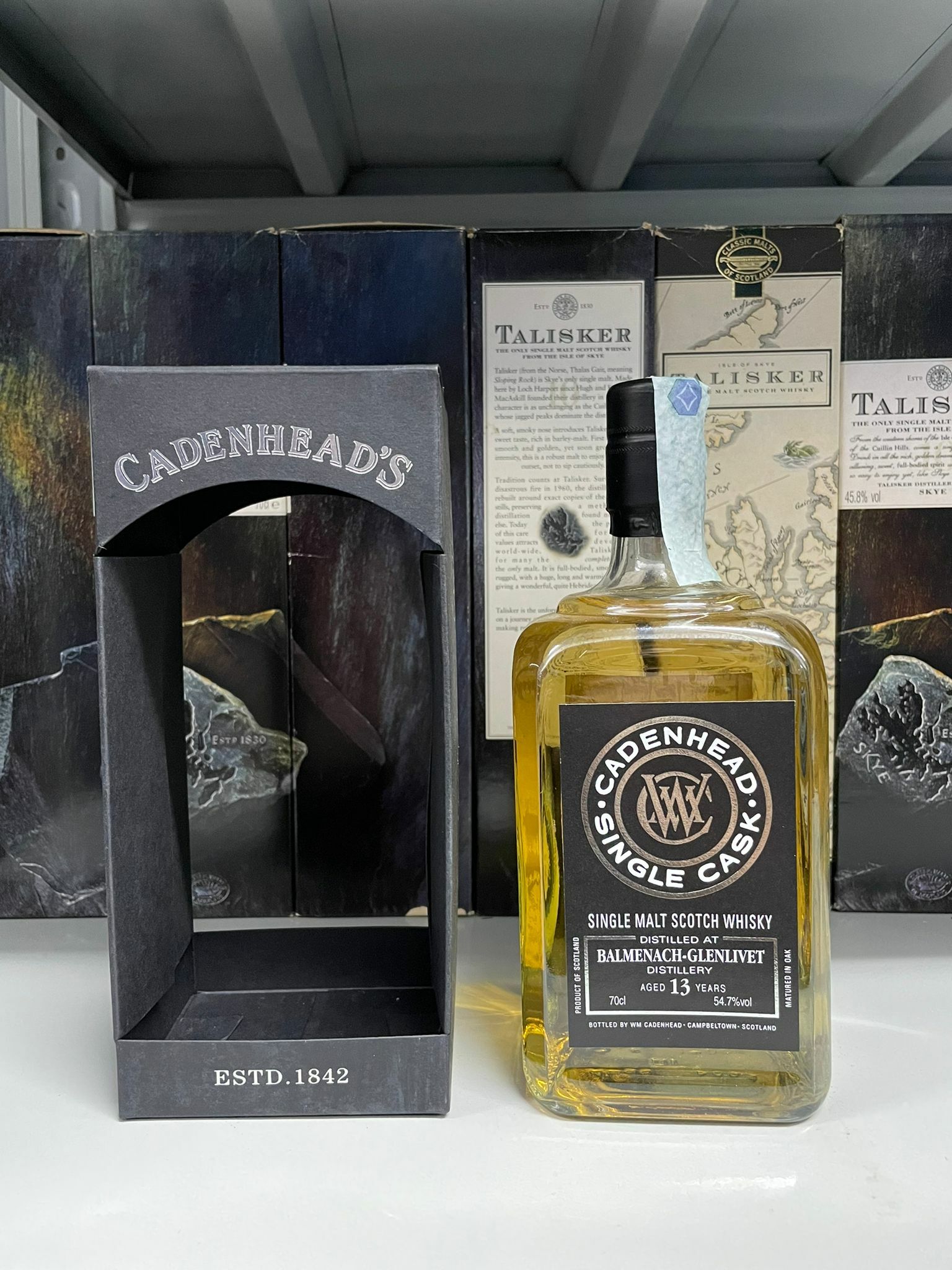 Cadenhead’s Single Cask Balmenach-Glenlivet 2005-2018 1