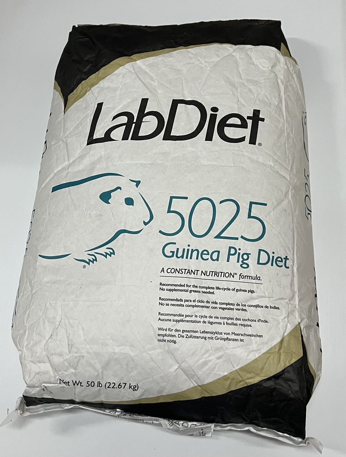 LabDiet 5025 天竺鼠營養配方飼料50LB