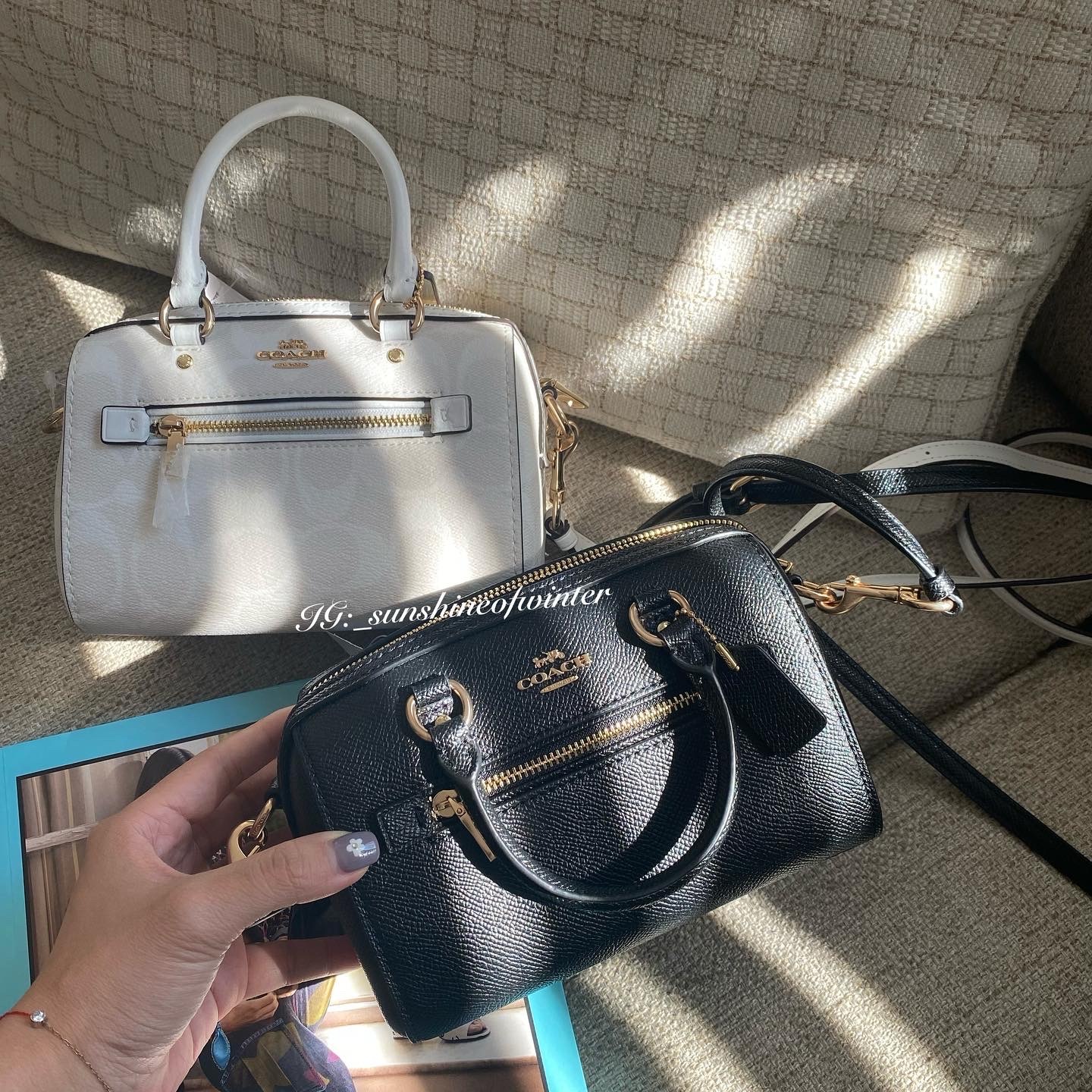 Coach Mini Rowan Crossbody Bag 迷你波士頓包