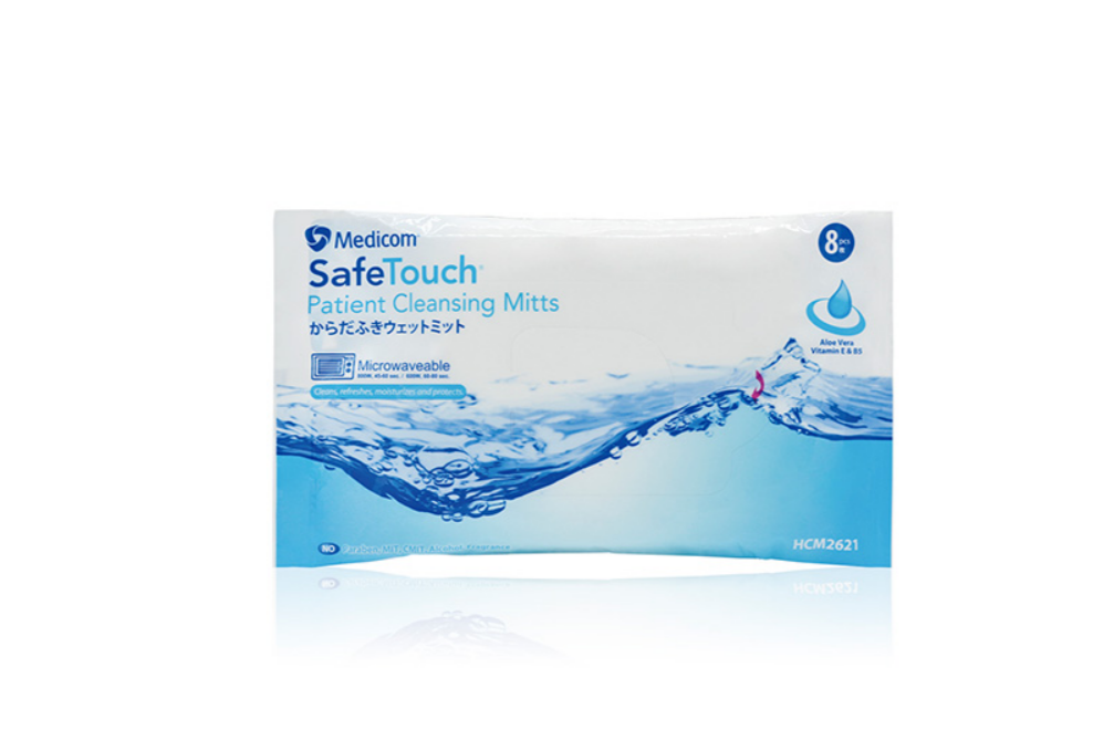 免沖洗滋潤抹身手套Medicom SafeTouch