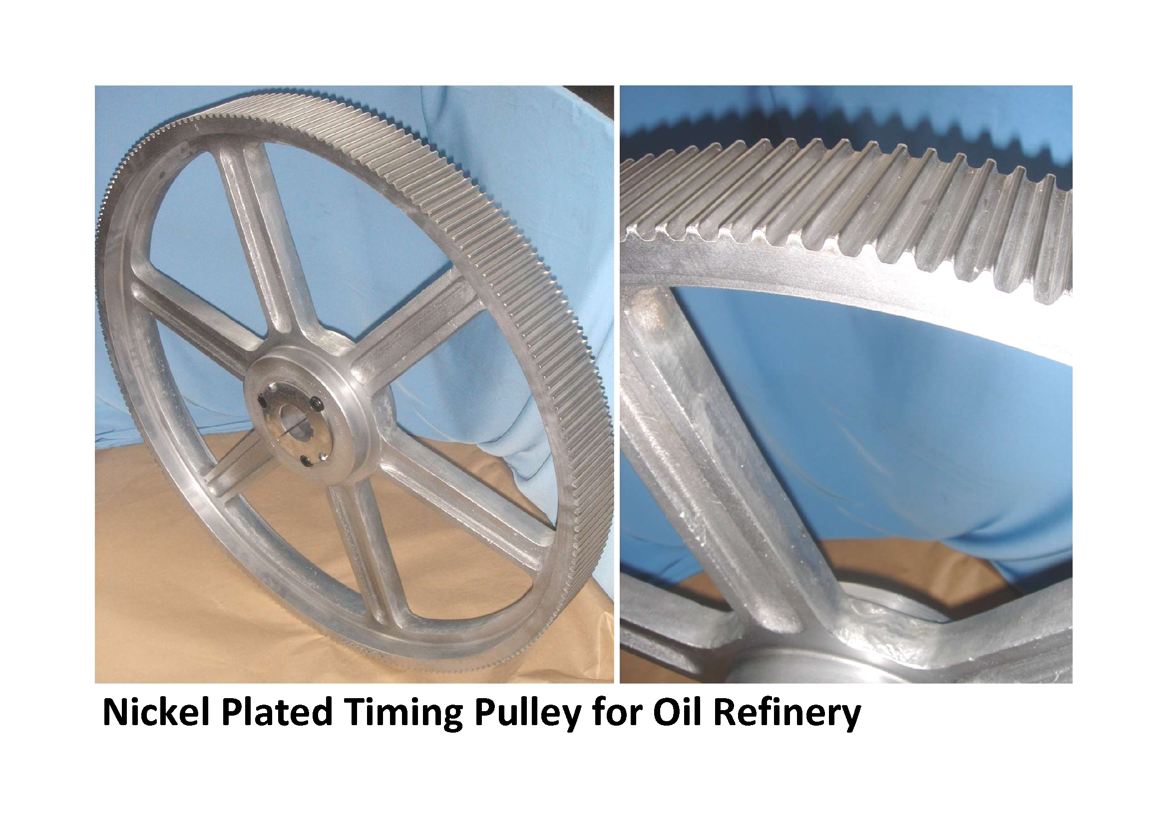 Timing Pulley Plating in Air Cooled Heat Exchange