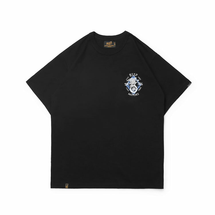 BSSP - FLYING EAGLE TEE BLACK