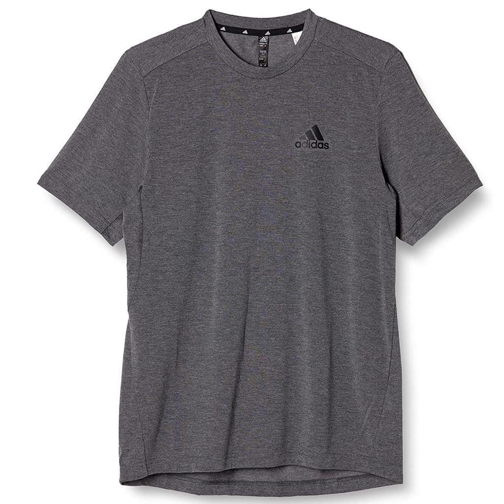 【💥日本直送 】Adidas Aero Ready 短袖 T-Shirt T恤 短袖T恤 上衣 圓領 灰色