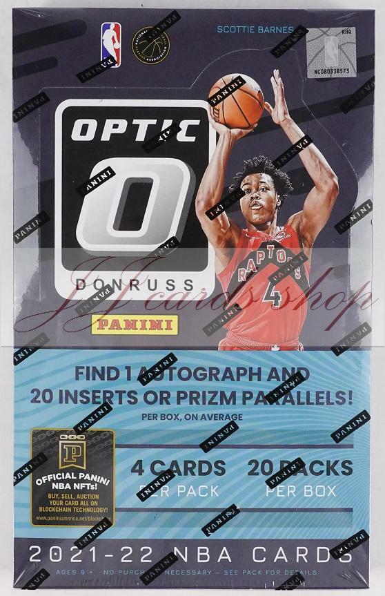 NBA 2021-22 Panini Donruss Optic HOBBY 視覺系列 籃球卡 卡盒