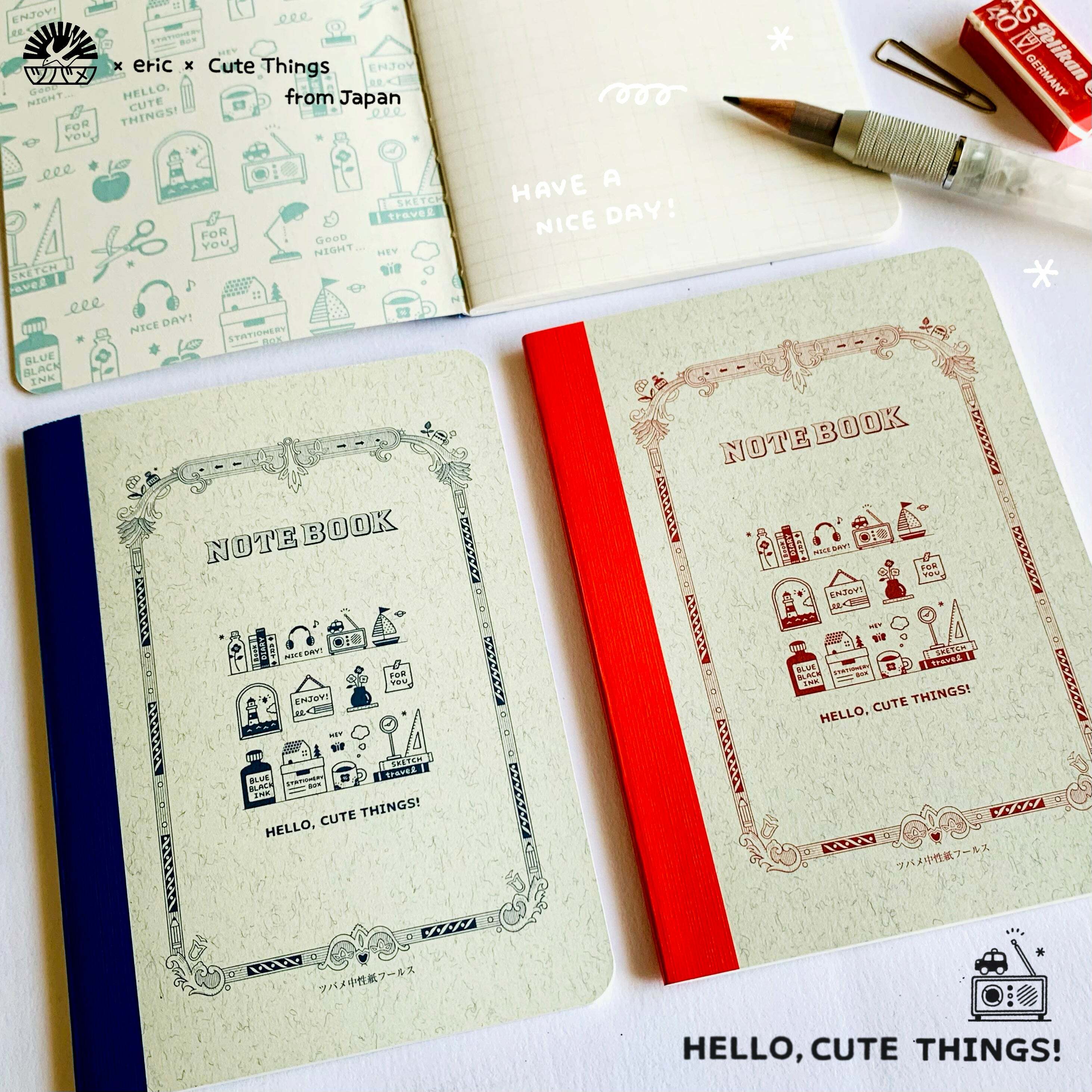 CTFJ x eric｜Tsubame Notebook Set (2 in 1)
