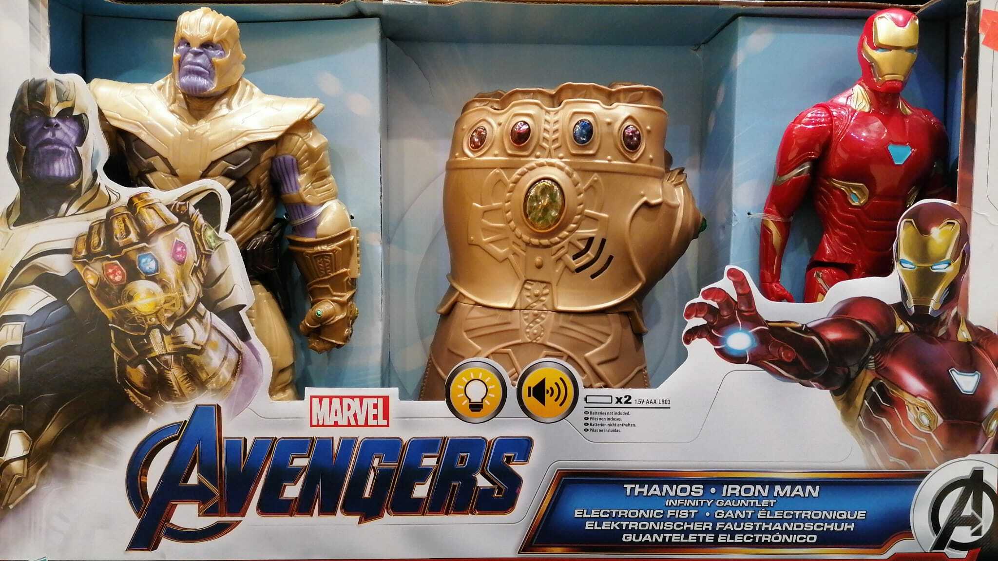Marvel Avengers Endgame Titan Hero Series Thanos, Iron