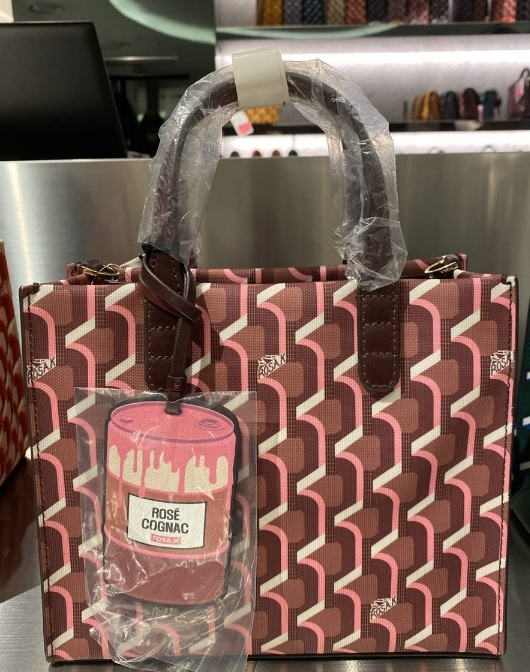 [K] ROSA.K CABAS MONOGRAM DAY TOTE_S,ROSE COGNAC, RTUFBV662ROFR (KRK234)
