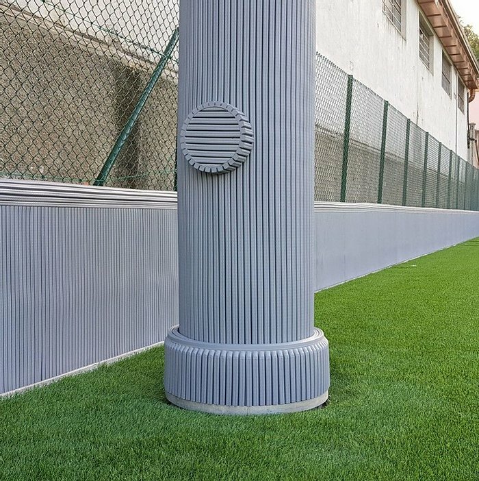 Pillar Wall Guard - Ribbed
