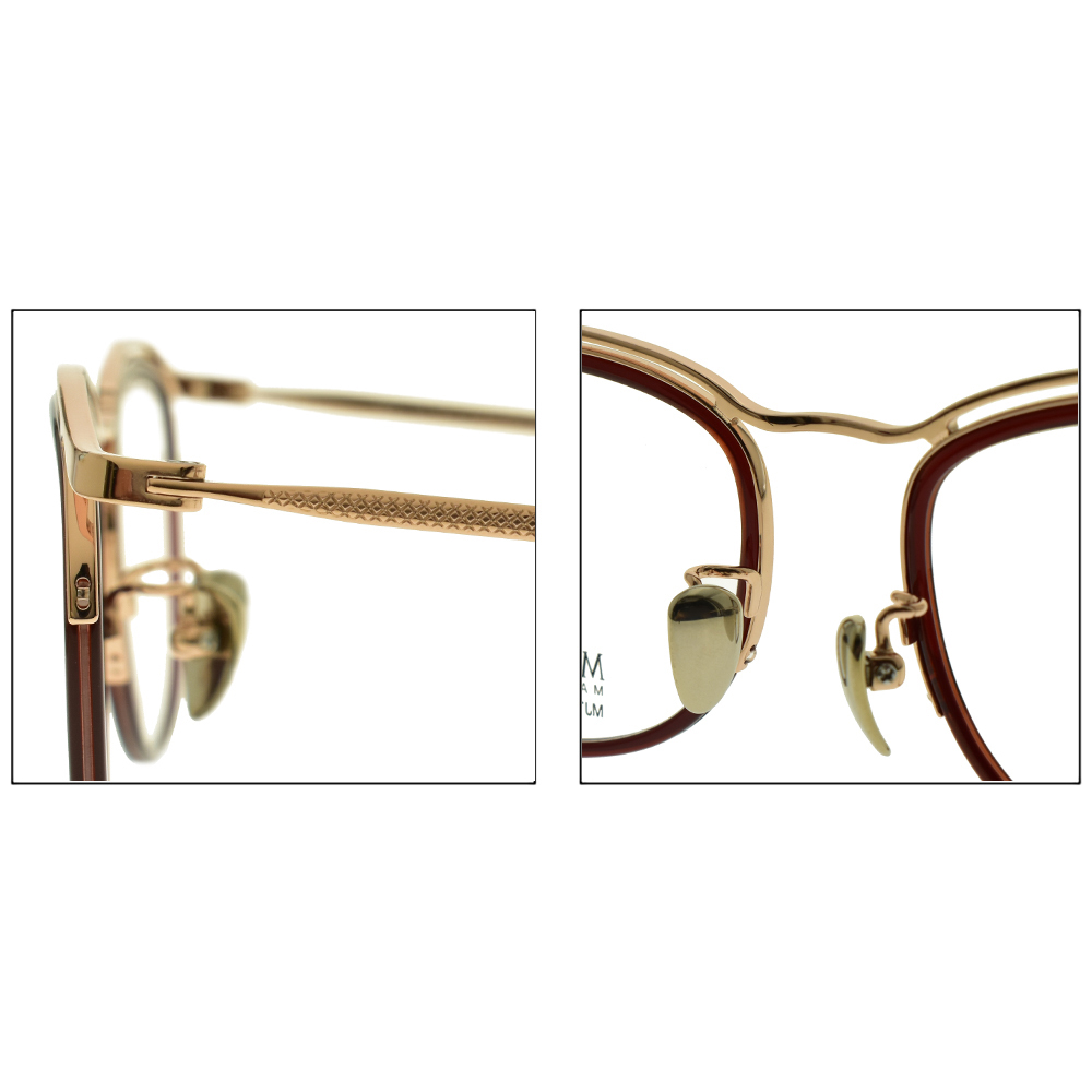 【MA-JI】MJT089 C2 - MASATOMO系列 前衛造型圓框光學眼鏡