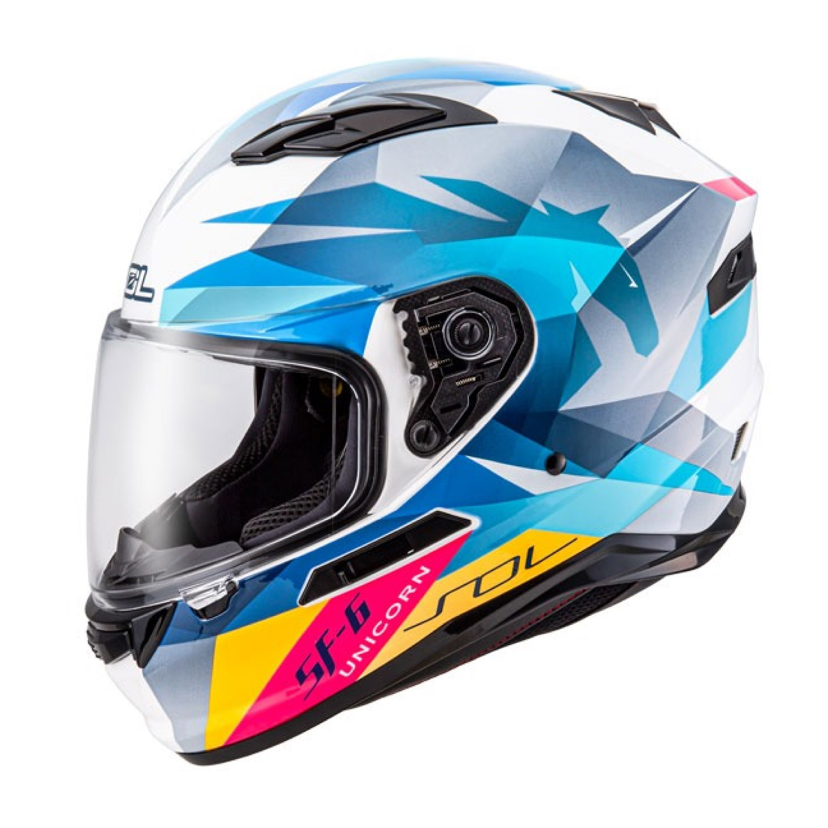 【送好禮】SOL SF-6 彩繪 獨角獸 全罩安全帽| 安信騎士