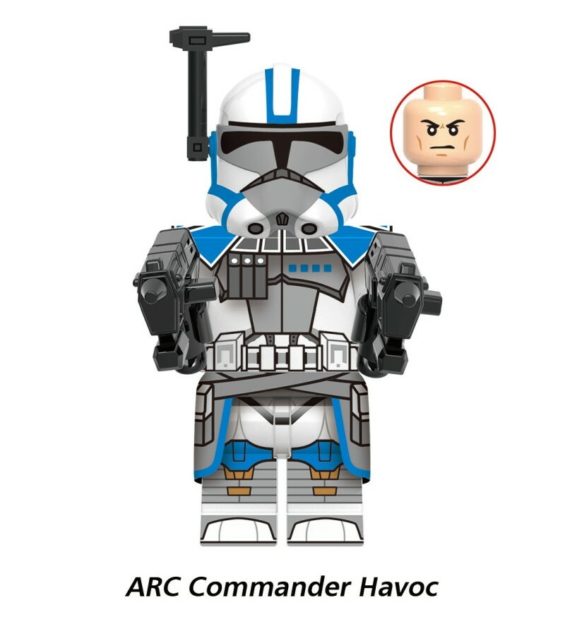 ARC Commander Havoc Star Wars Custom Minifigures