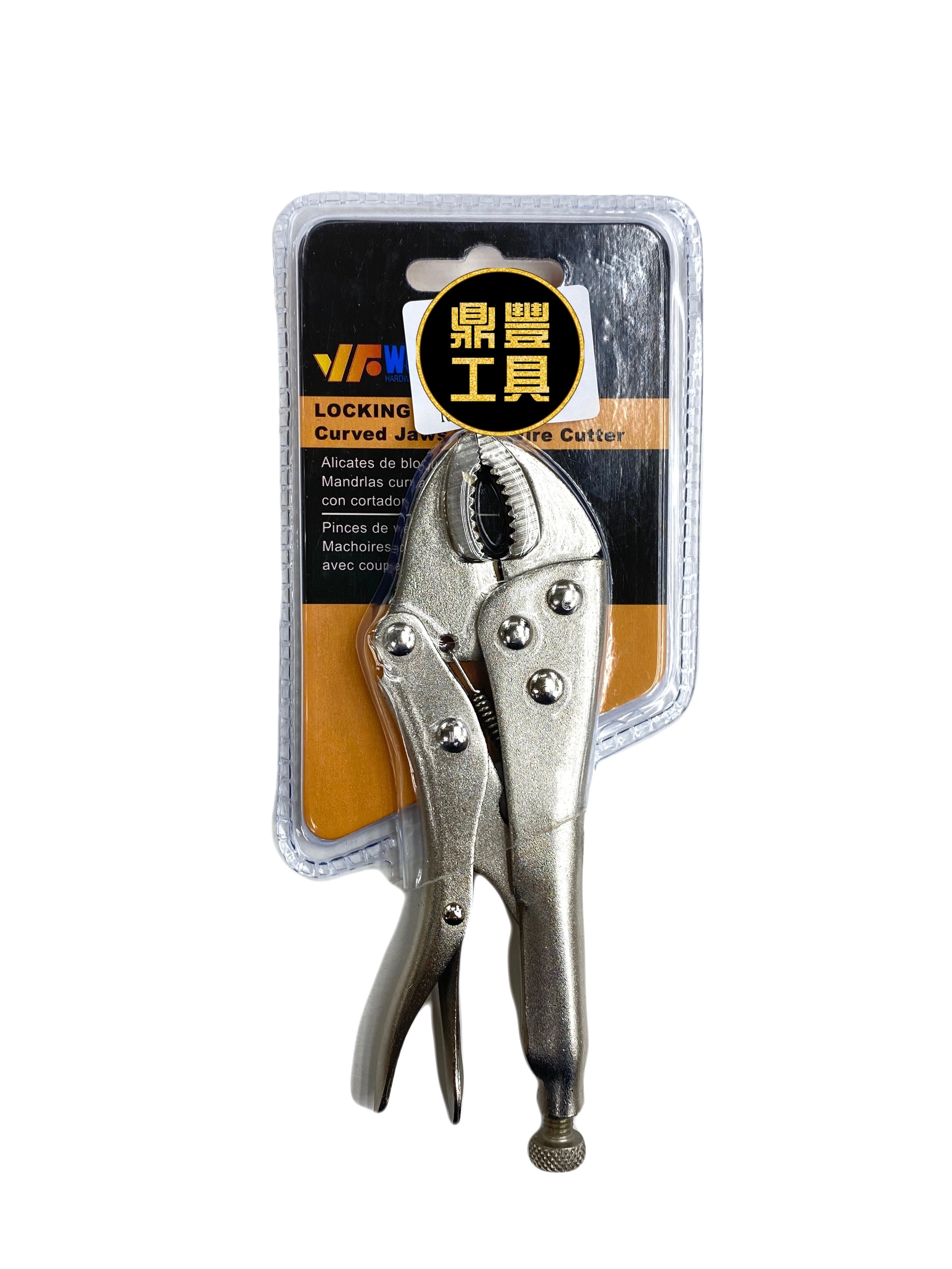 WOLF圓咀大力鉗 7"