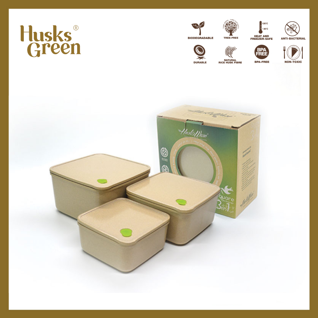 Square Container 3in1 Set