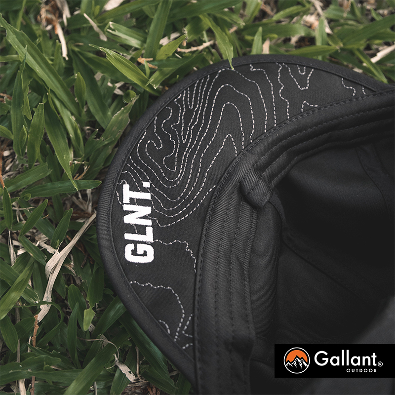 Gallant Outdoor®️ Topographic 6 Panel Cap 電繡地形圖反摺帽