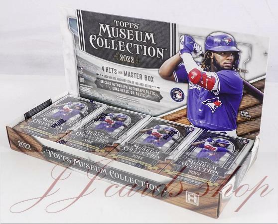 MLB 2022 Topps Museum Collection 博物館 棒球卡 卡盒 ( 一大盒 = 4小盒