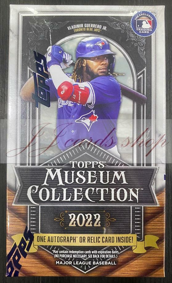 MLB 2022 Topps Museum Collection 博物館 棒球卡 卡包 ( 每包 有1張 簽名