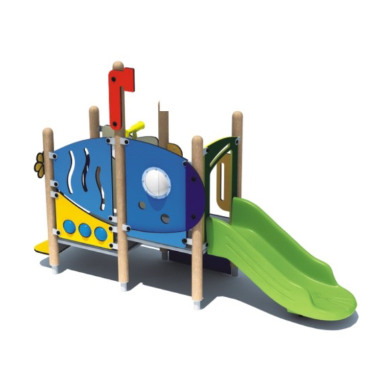 Fish PE Board Playground